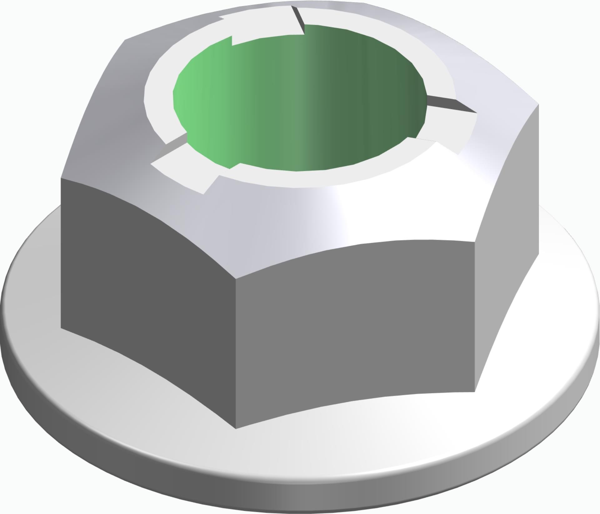 Tilmor - Nut, Locking Flange 1/2-13